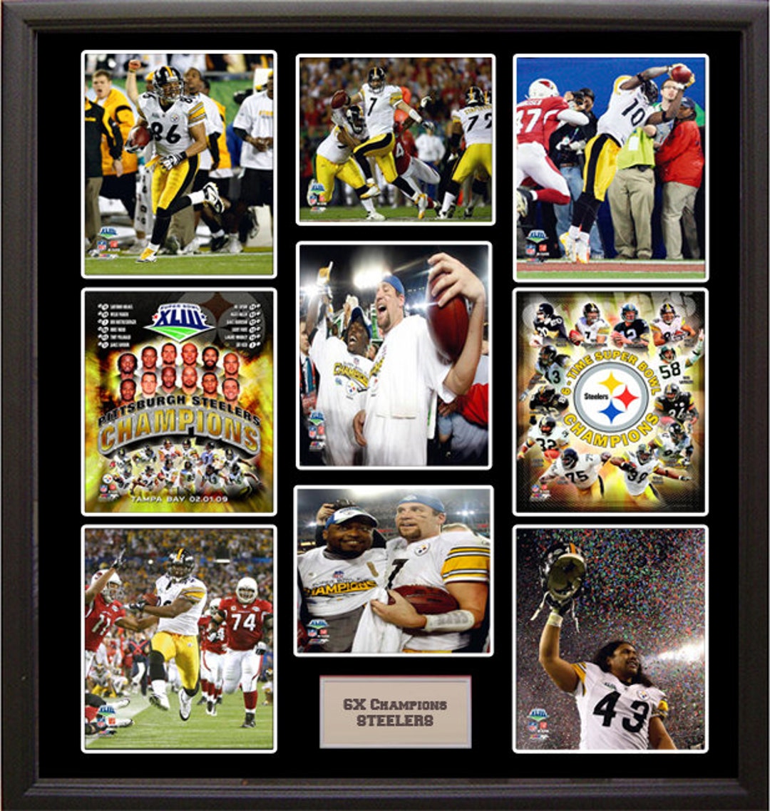Collage fotografico 30x34 9 - Pittsburg Steelers - Etsy Italia
