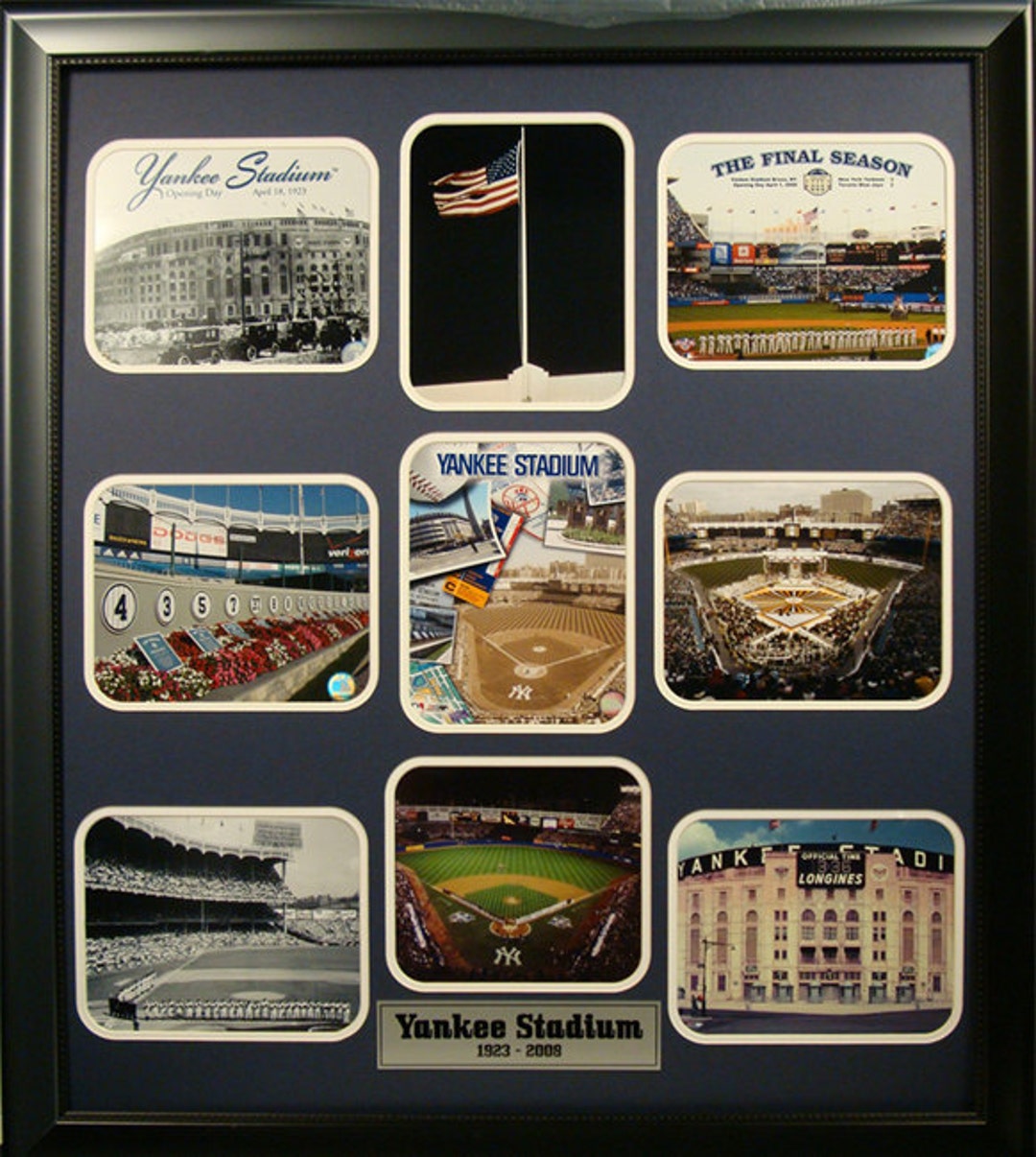 30x34 9 Photo Collage - Yankee Stadium - Etsy