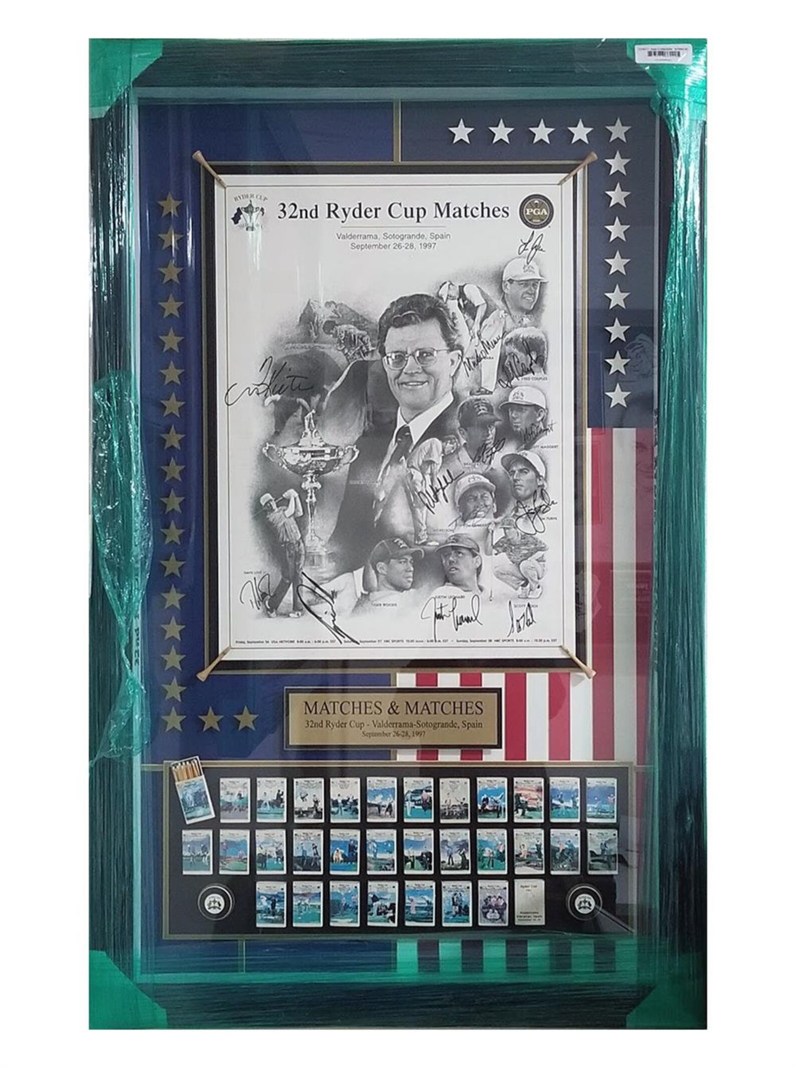 32 Ryder Cup Matches Golf History Shadowbox Frame - Etsy