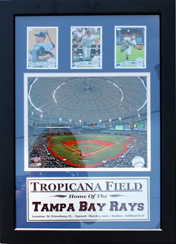 12x18 Three Card Frame Tampa Bay Rays | Etsy