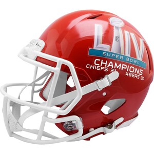 Chiefs Super Bowl 54 Champions Helmet Replica Speed - Etsy