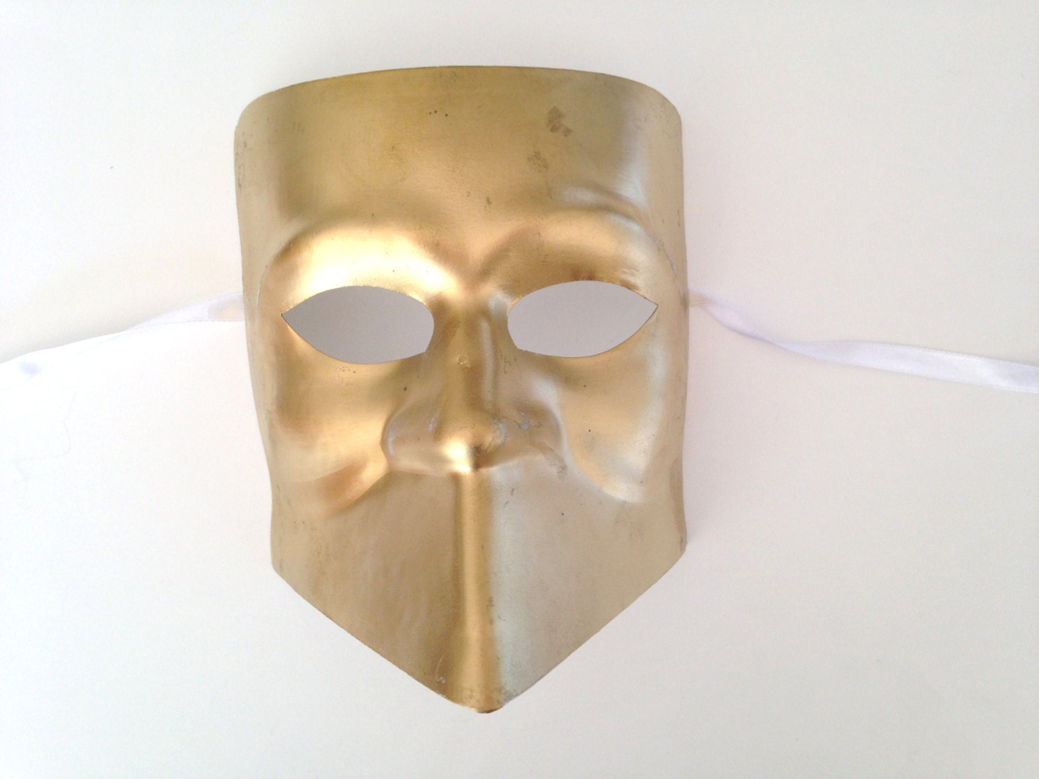 Gold Masquerade Mask "bauta" or Knight Mask - Etsy