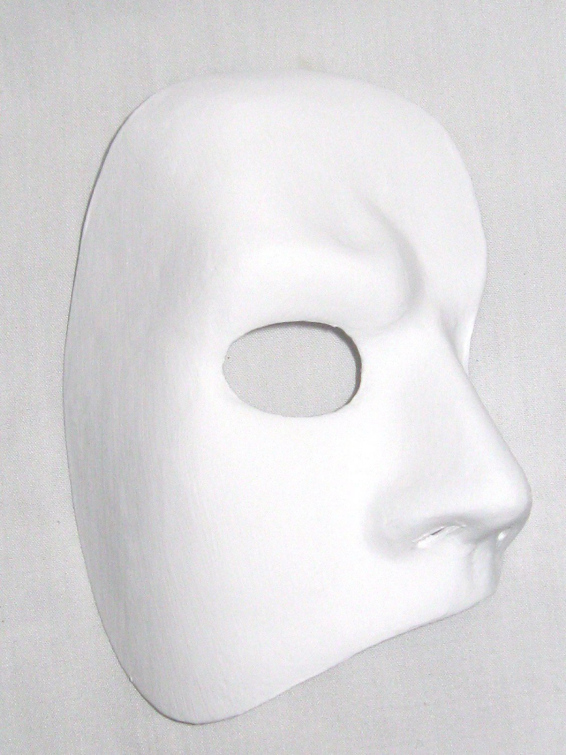 Blank White Phantom of the Opera Masquerade Mask for Decorating - Etsy
