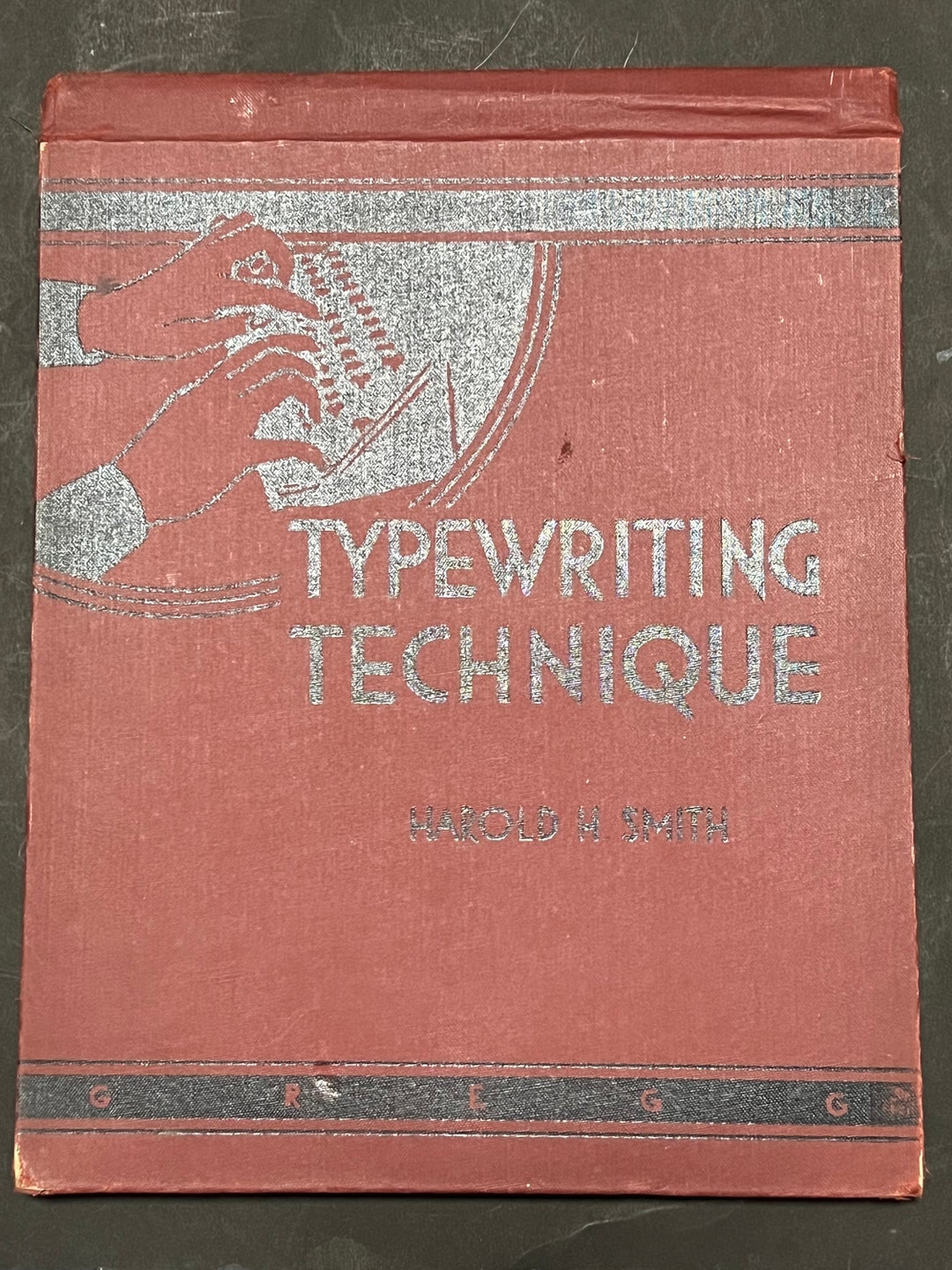 Vintage Typewriting Technique Book - Etsy