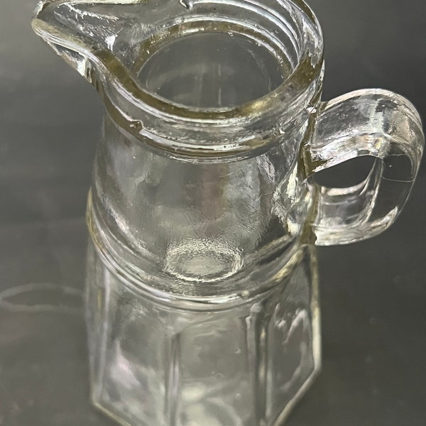 Small Glass Pitcher - Etsy