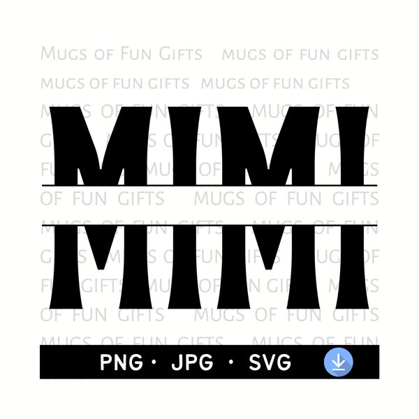 Mimi Svg - Etsy