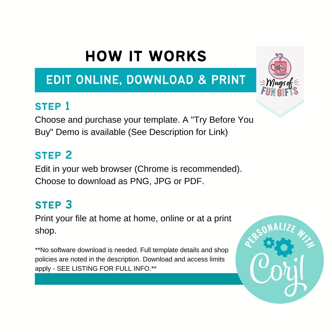 Gigi Monogram Editable | Digital Download - Etsy