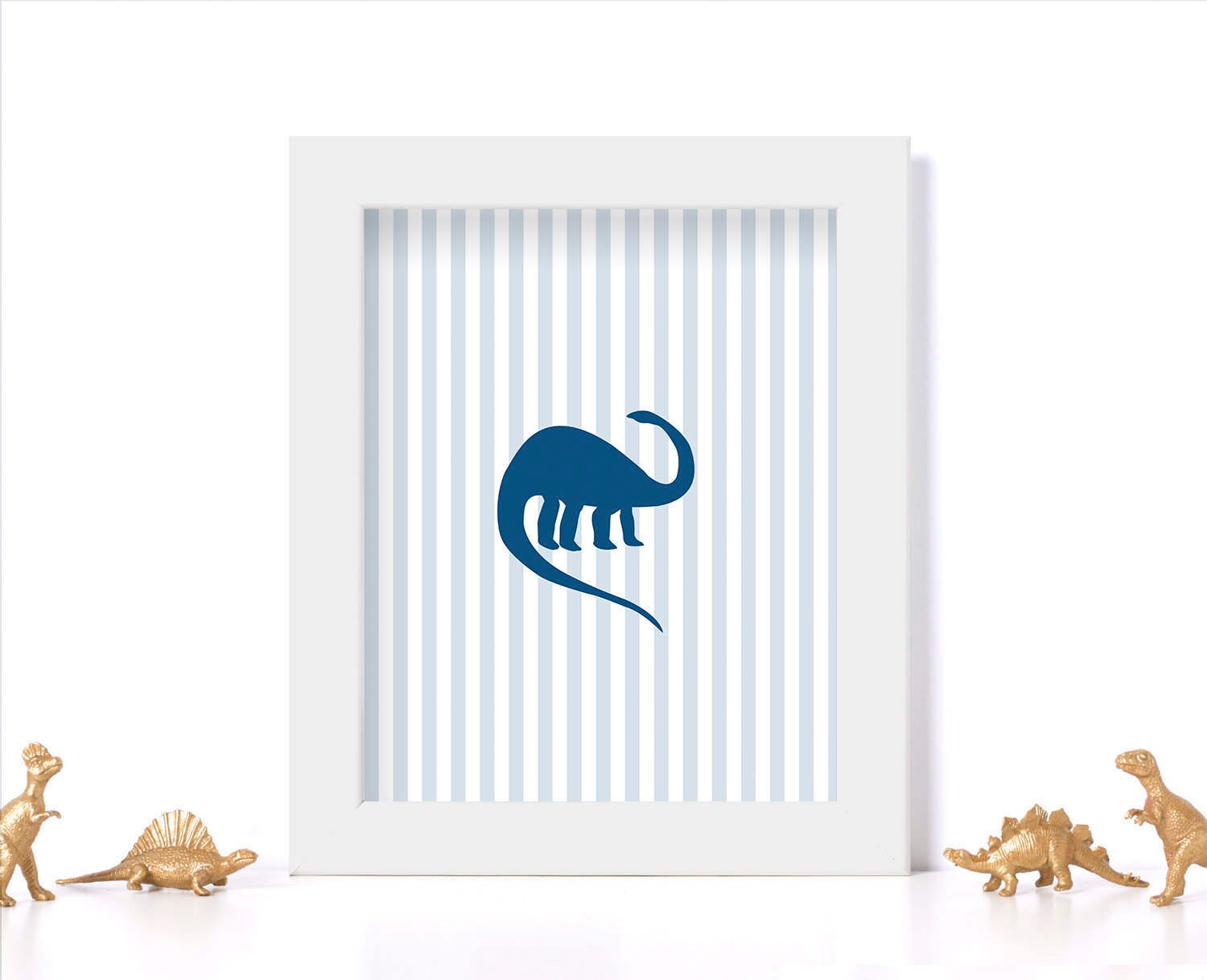 Blue Brontosaurus Digital Download Printable Art Dino Print - Etsy