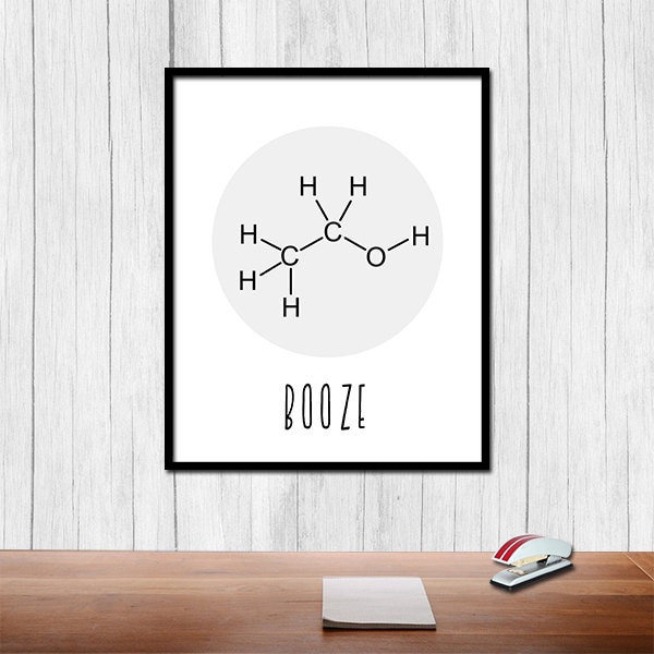 Bar Decor Printable Alcohol Sign Funny Digital Download - Etsy
