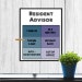 RA Door Sign Resident Advisor Sign Digital Download College Door Sign ...