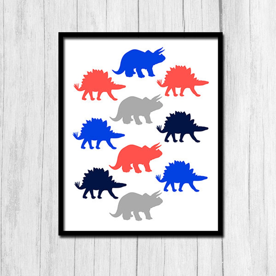 Dinosaur Printables Dinosaur Prints Little Boys Room Prints Printable ...