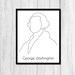George Washington Print Digital Download President Art History Gift for ...