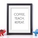 Teacher Art Digital Download Printable Art Typography Print Digital Art ...