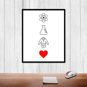 Science Printable i Heart Science Science Printables Digital Download ...