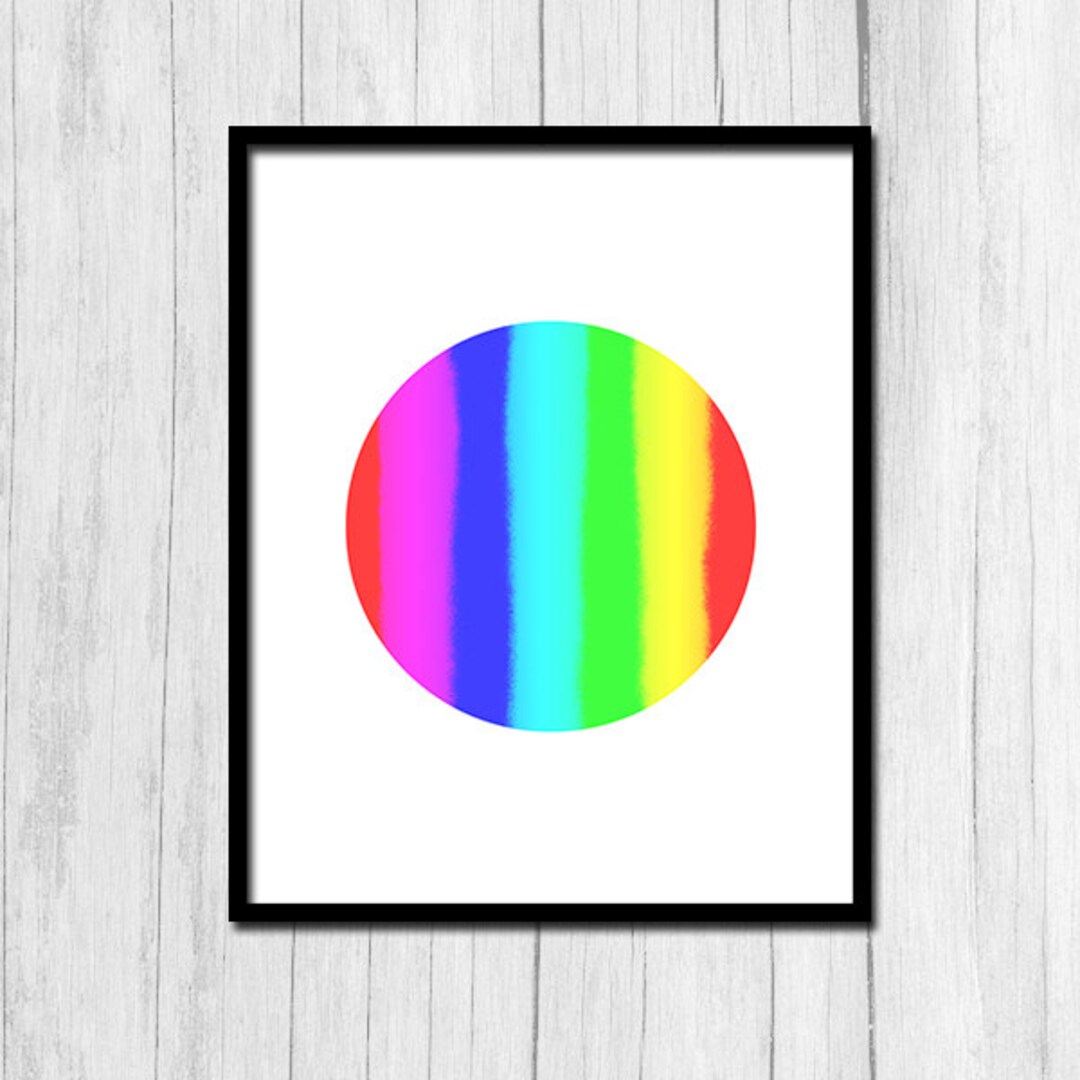 LGBT Flag Print Digital Download LGBT Pride Print Gay Art Instant ...