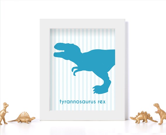 Dinosaur Printable Digital Download Dinosaur Print T-rex Art | Etsy