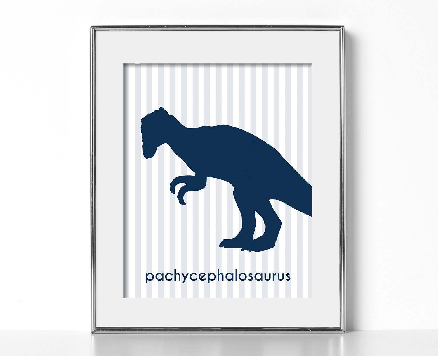 Navy Blue Dinosaur Digital Download Printable Art Office Print - Etsy