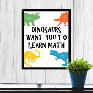 Math Classroom Decor Digital Download Math Classroom Decor Printable ...