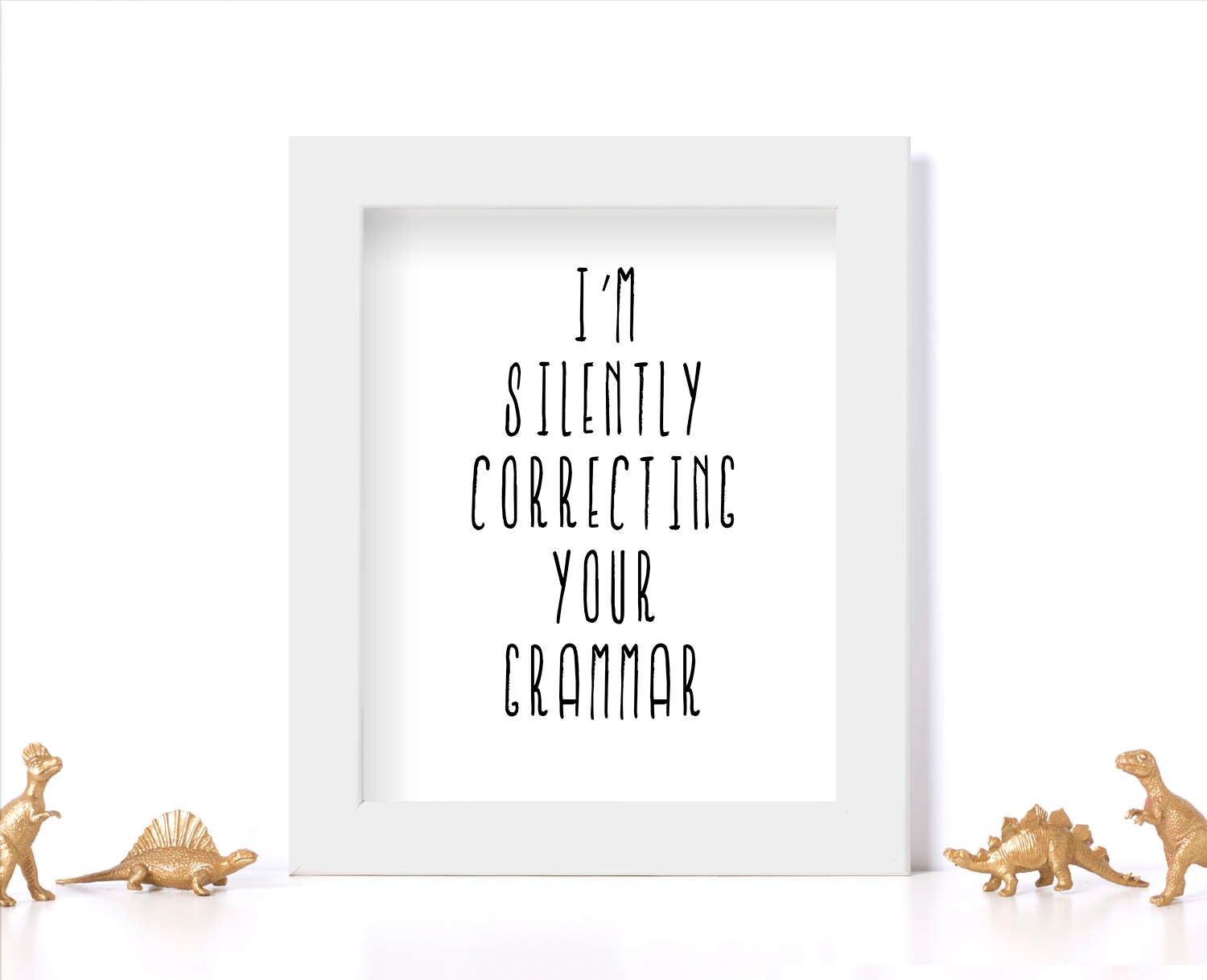 I'm Silently Correcting Your Grammar Digital Download - Etsy