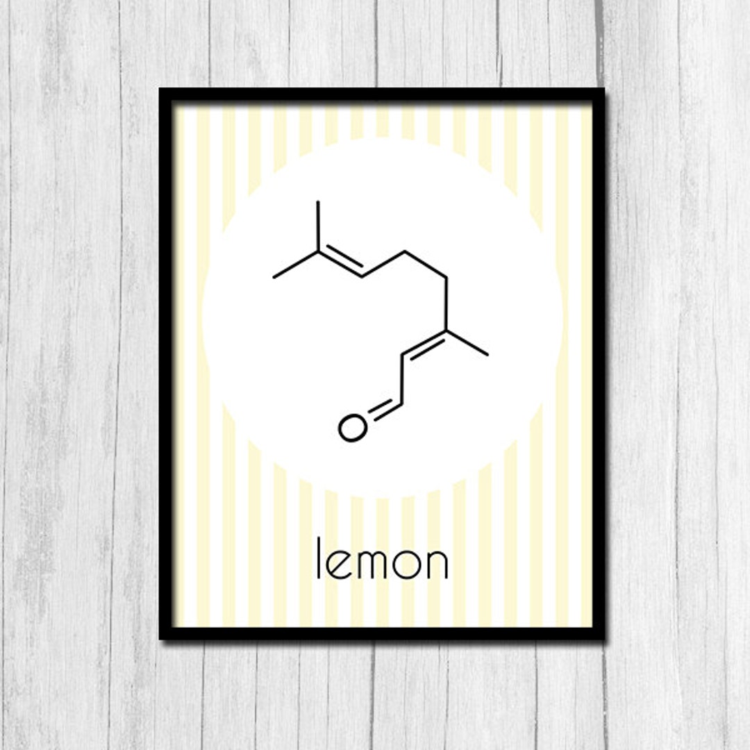 Lemon Print Kitchen Decor Digital Download Kitchen Prints Gift for ...