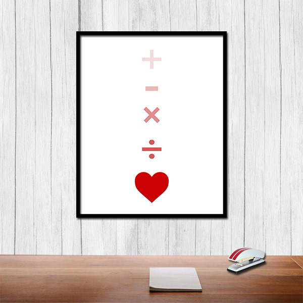 Nerdy Wall Art Instant Download Math Wall Art Math Gifts - Etsy