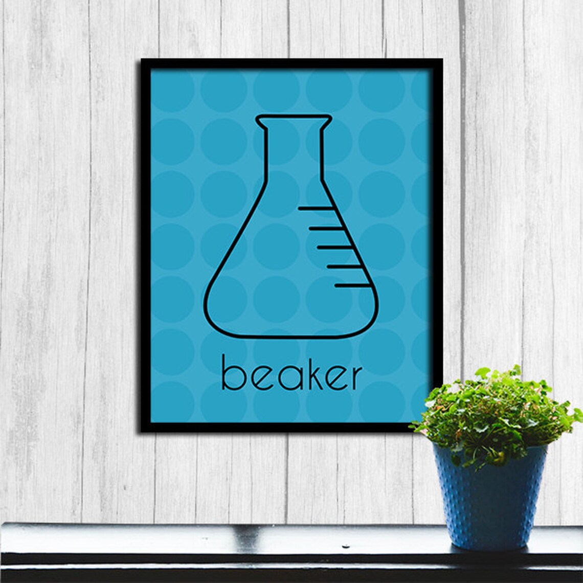 Printable Art beaker Digital Download Printwall - Etsy