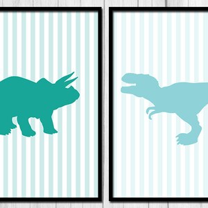 Blue Wall Art Digital Download Teal Wall Art Kids Decor Blue Printable ...