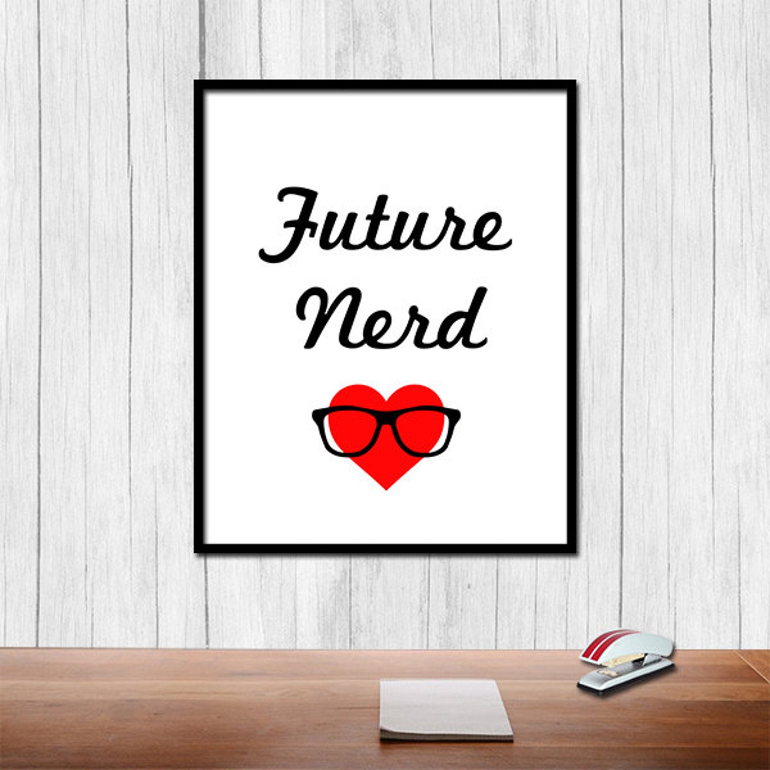 Future Nerd Print Digital Download Nursery Art Printable Art Nursery ...