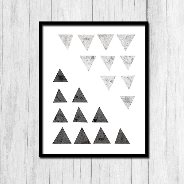 Geometric Print Instant Download Geometric Art Minimalist - Etsy