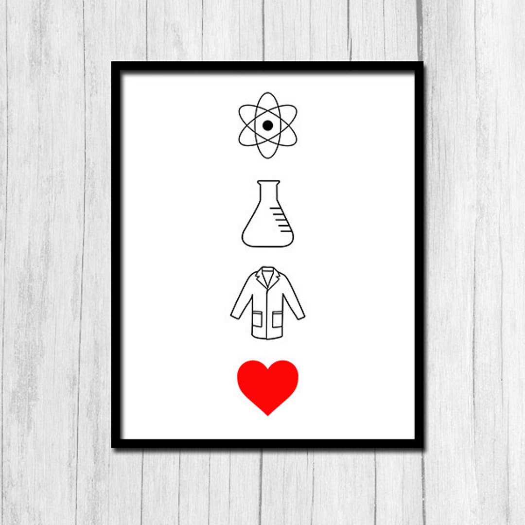 Science Printable i Heart Science Science Printables Digital Download ...