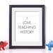 History Teacher Gift for History Teacher Digital Download - Etsy