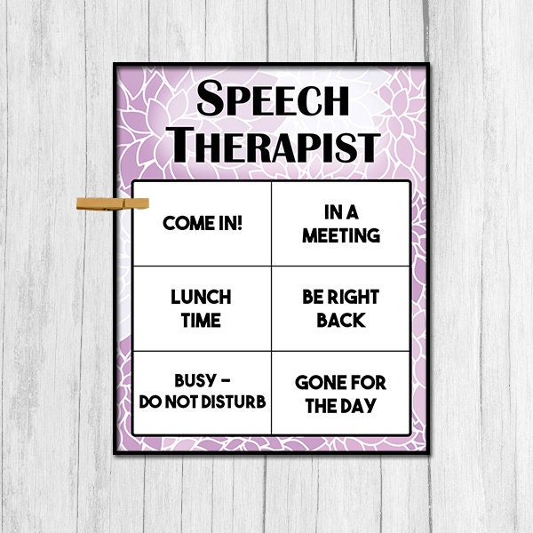 Therapy Door Sign - Etsy
