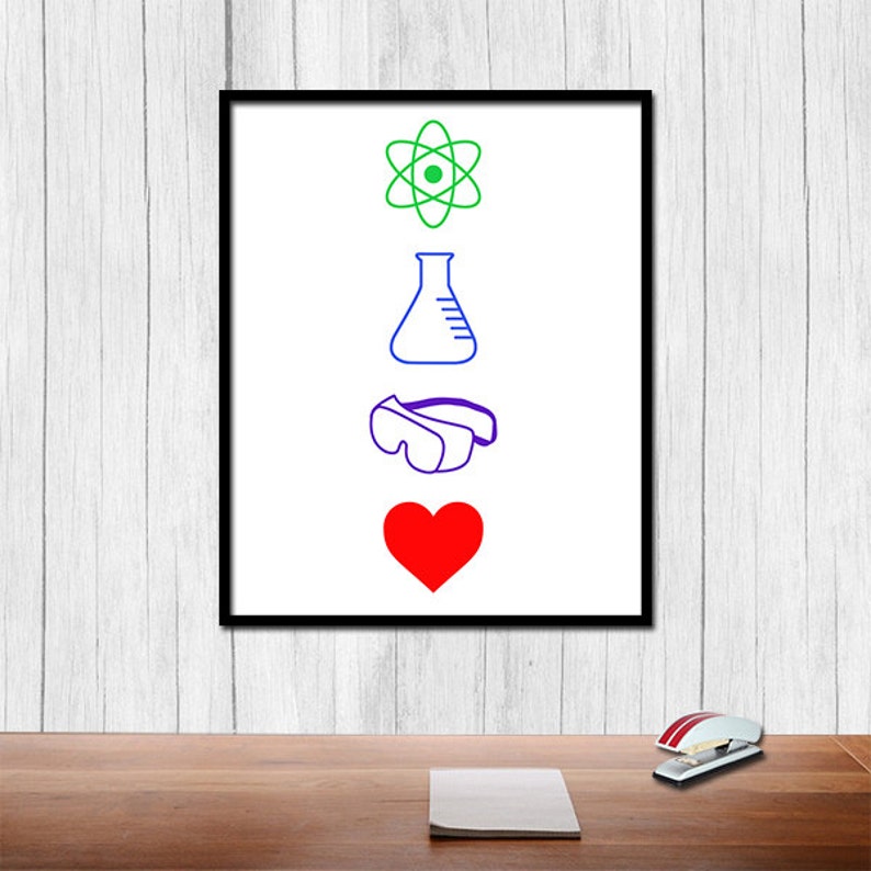 Teacher Classroom Decor i Love Science Instant - Etsy