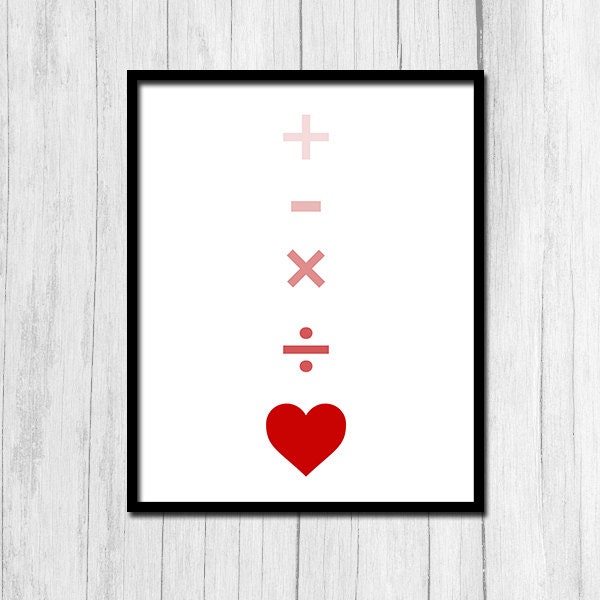 Nerdy Wall Art Instant Download Math Wall Art Math Gifts - Etsy