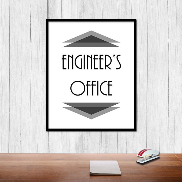 Engineer Gifts Digital Download Engineer Wall Art Engineering Gifts ...