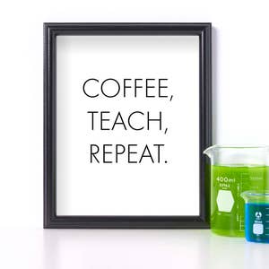 Teacher Art Digital Download Printable Art Typography Print Digital Art ...