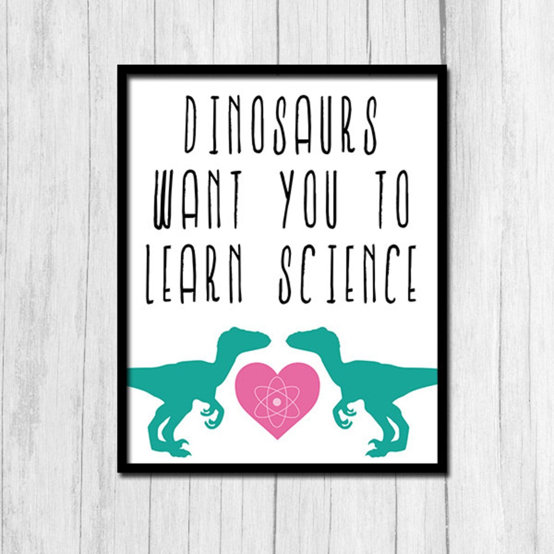 Science Teacher Gift Printable Art Classroom Poster Science Classroom ...