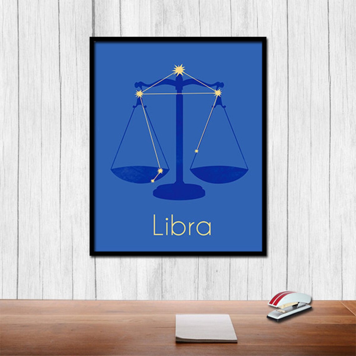 Libra Print Libra Zodiac Astrological Sign Poster Zodiac Sign - Etsy