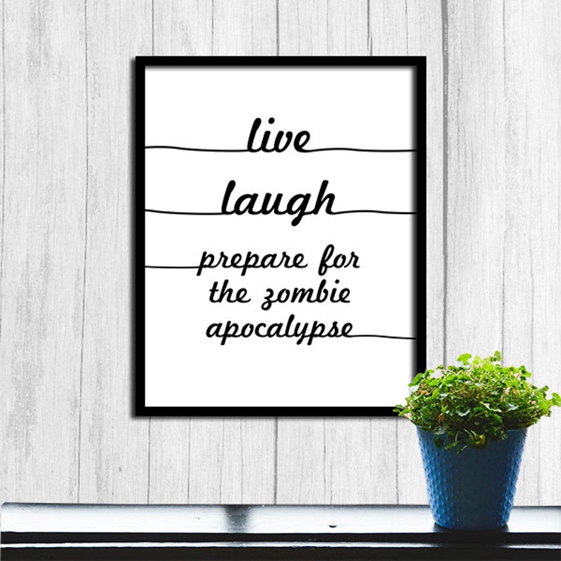 Live Laugh Love Print Funny Quote Print Digital Download - Etsy