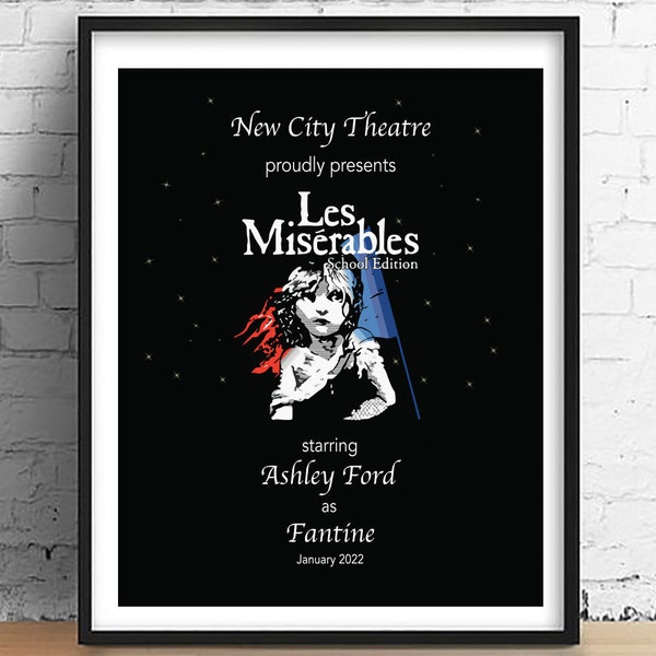 Les Miserables Movie Poster - Etsy