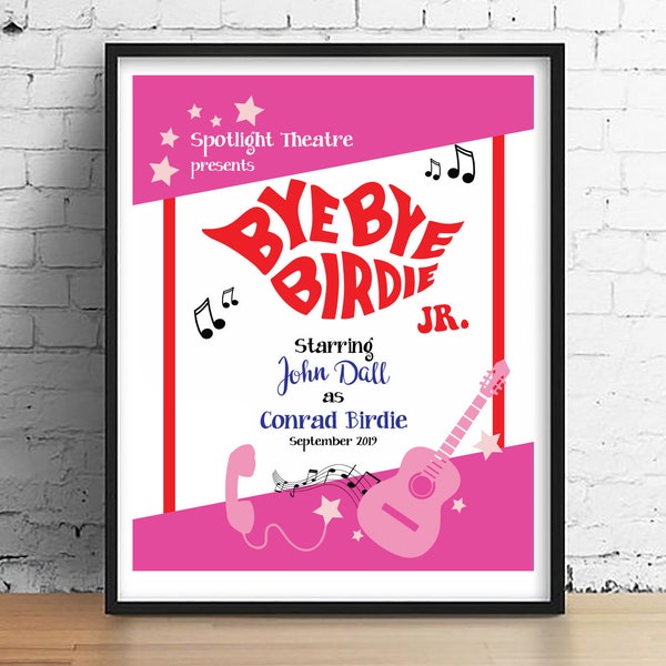 Bye Bye Birdie Poster - Etsy