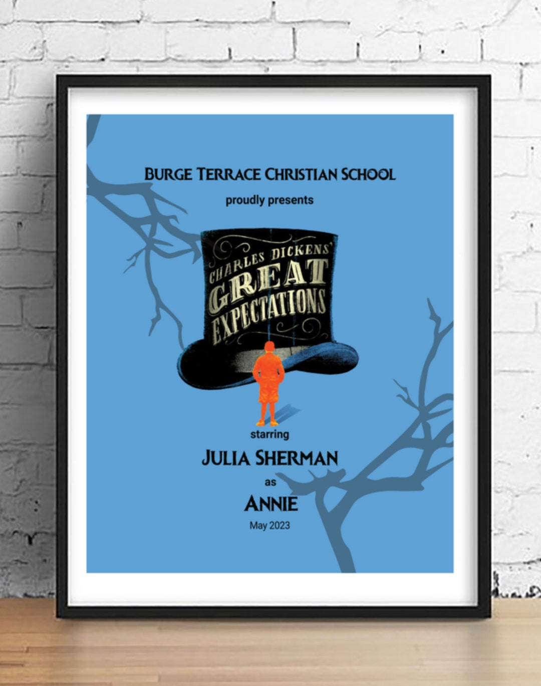 Great Expectations Playbill Poster • Custom Theater Gift (digital ...