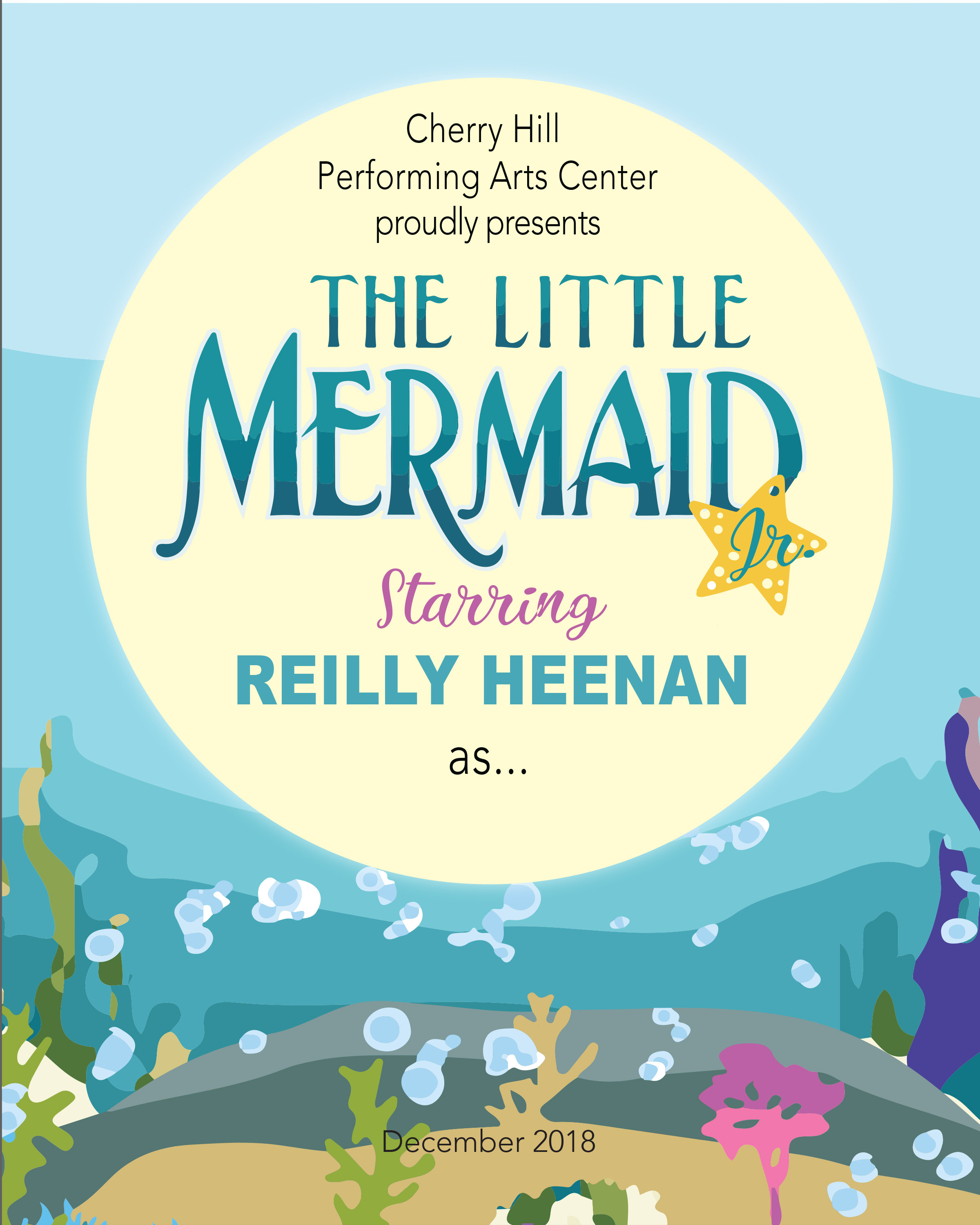 Little Mermaid Broadway Poster