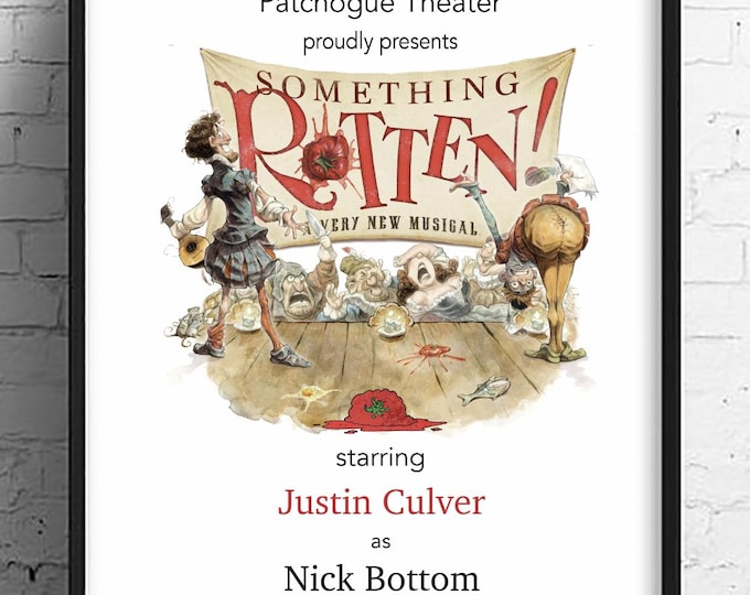 Something Rotten Clipart PNG/JPEG, Watercolor Printable Art, Musical ...