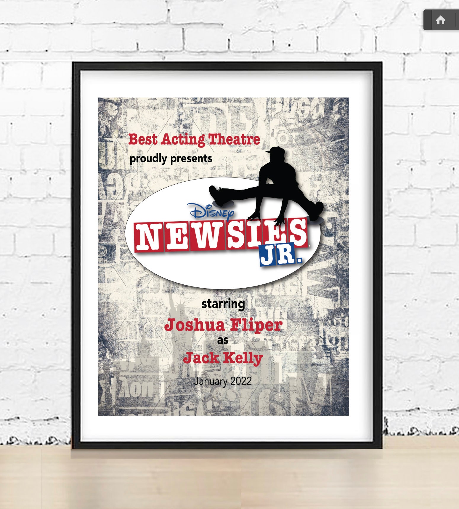 Newsies Movie Poster