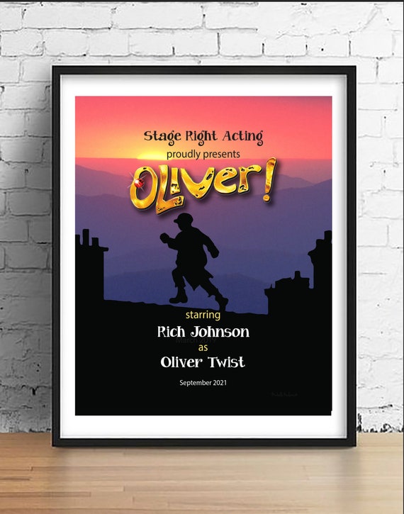 Oliver The Musical Poster