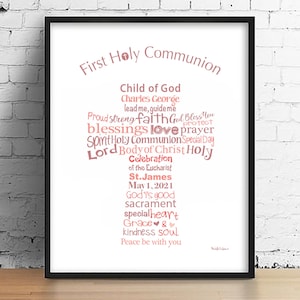 First Holy Communion • Confirmation • Catholic Sacrament • Baptism ...