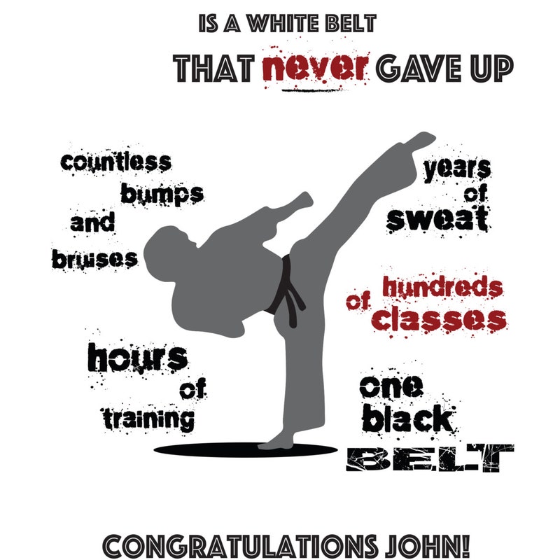 Black Belt Wall Art Gift - 60+ Gift Ideas for 2026
