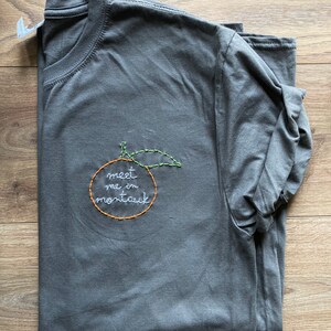 ESOTSM Meet Me in Montauk Hand Embroidered Shirt Eternal Sunshine of ...