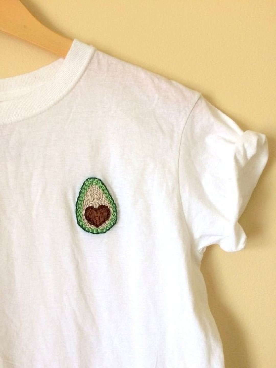 Little Cado Avocado Gift Hand Embroidered Vegan Gifts for Her Avocado ...